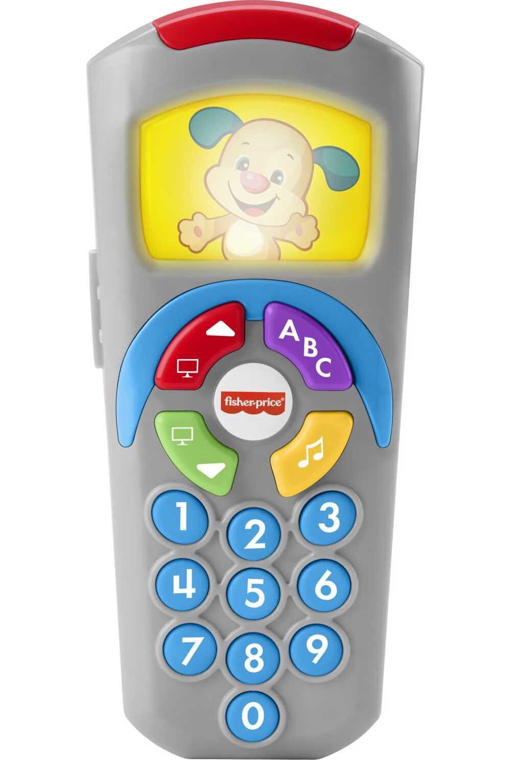 Fisher-Price Laugh & Learn Puppy’s Remote Baby & Toddler Learning Toy ...