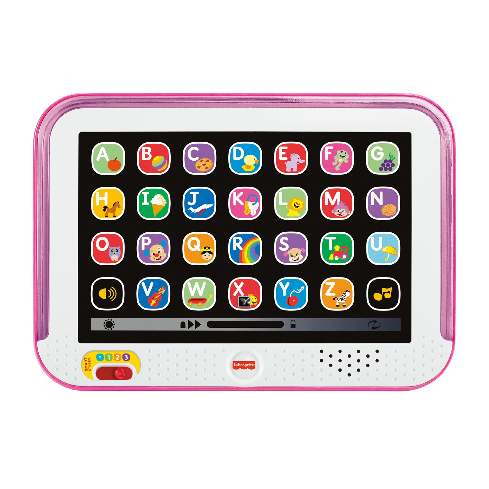 Fisher-Price Laugh & Learn Smart Stages Tablet Toddler Electronic ...