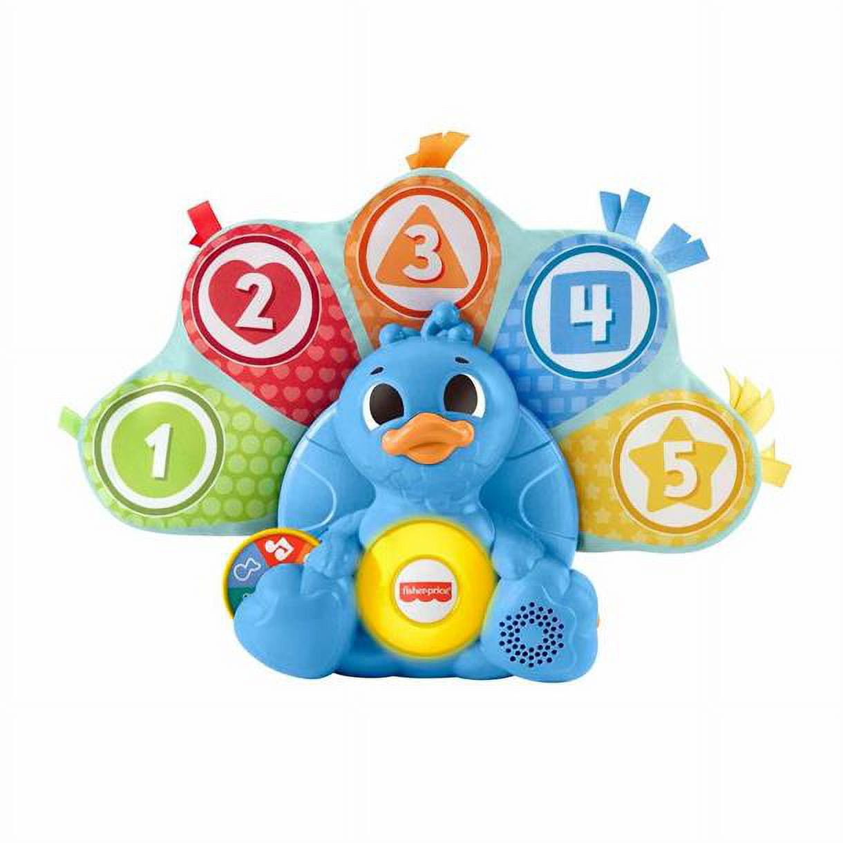 Fisher-Price Linkimals Colourful Peacock Toy, Interactive Lights and ...