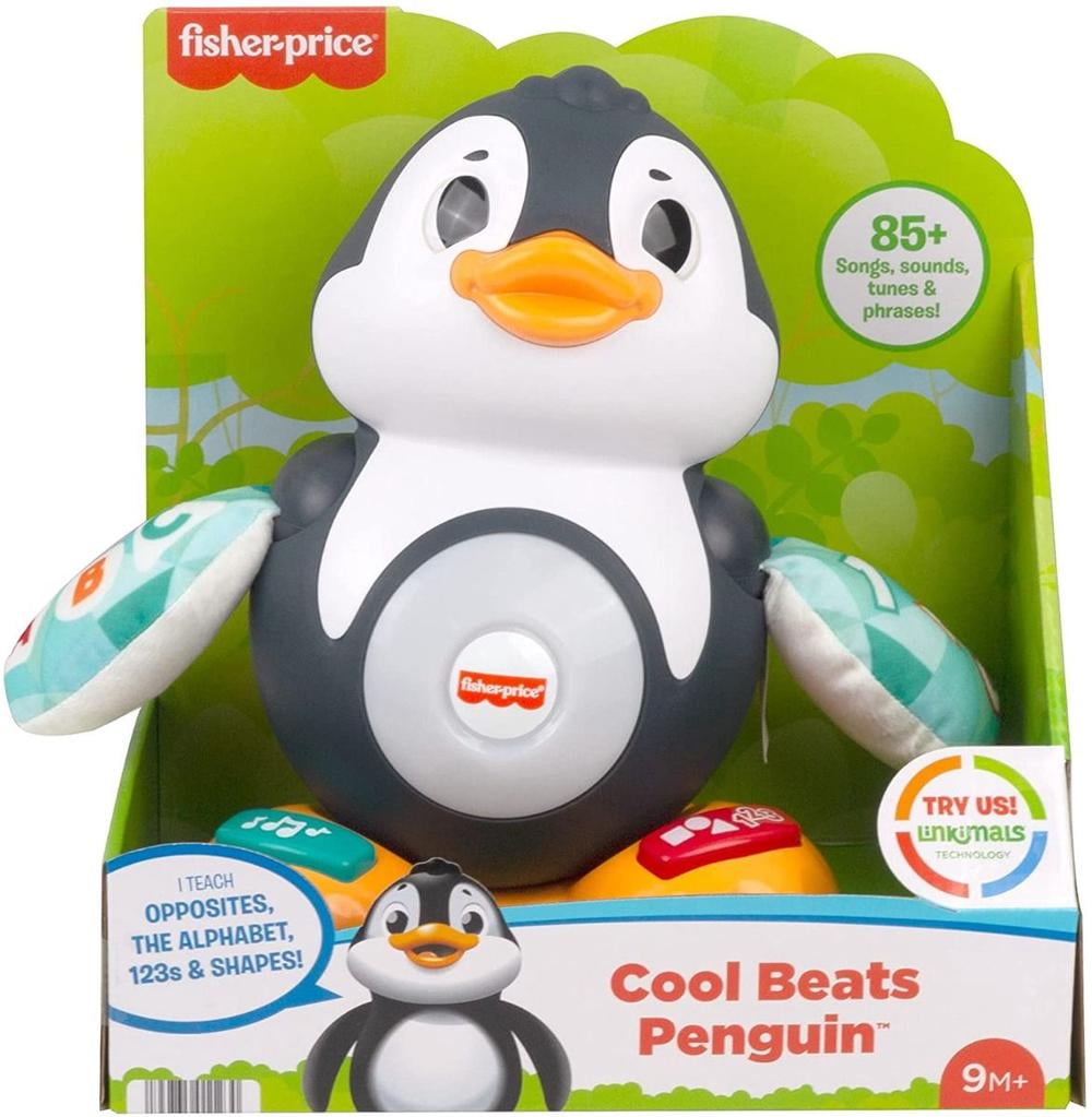 Fisher-Price Linkimals Cool Beats Penguin - UK English Edition, Musical ...