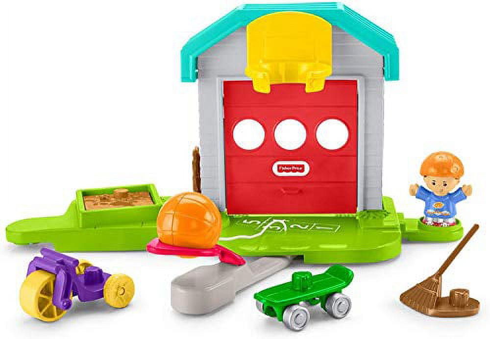 Fisher-Price Little People Big Helpers Garage - Walmart.com