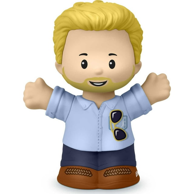 Fisher-Price Little People Casual Dad Figure for Toddlers & Preschool ...