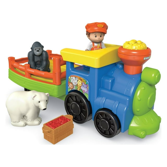 Fisher-Price Little People Choo-Choo Zoo Train: Musical Animal Toys for Toddlers - Walmart.com