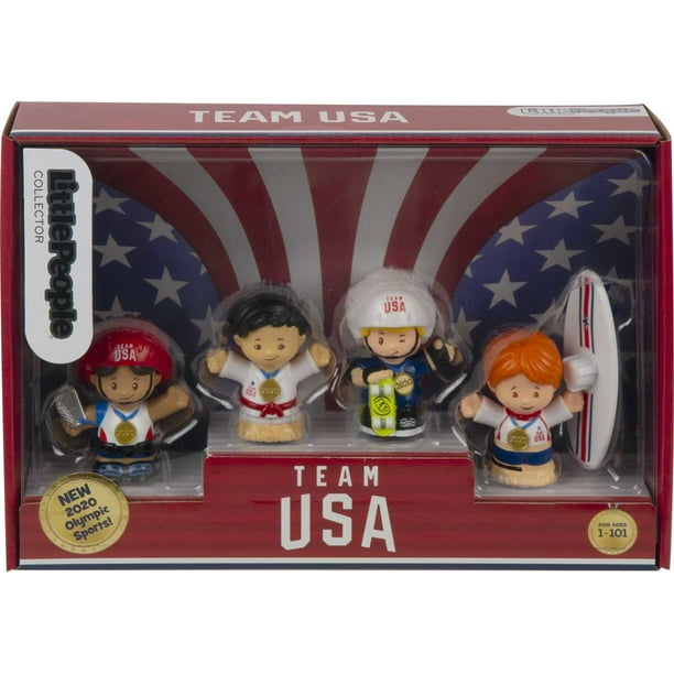 Fisher-Price Little People Collector Team USA 2020 Sports Set - Walmart.com