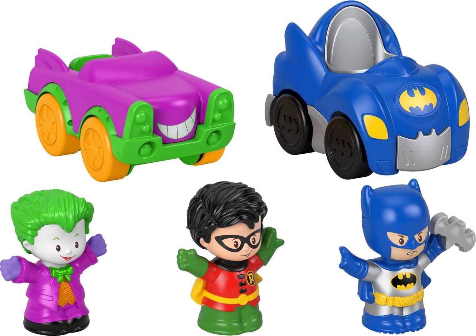 Fisher-Price Little People DC Super Friends Crime Fighting Gift Set, 5 ...