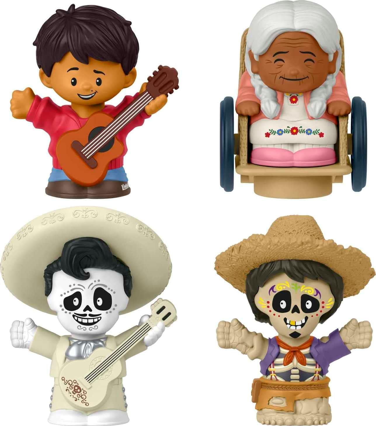 Fisher-Price Little People Disney Coco Action Figures - Walmart.com