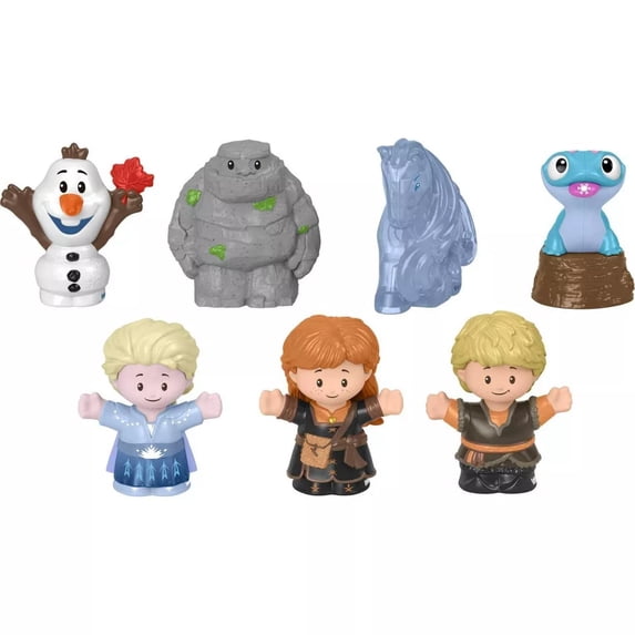 Fisher-Price Disney Frozen 2 Princess Elsa, Anna & Olaf Toy Set ...