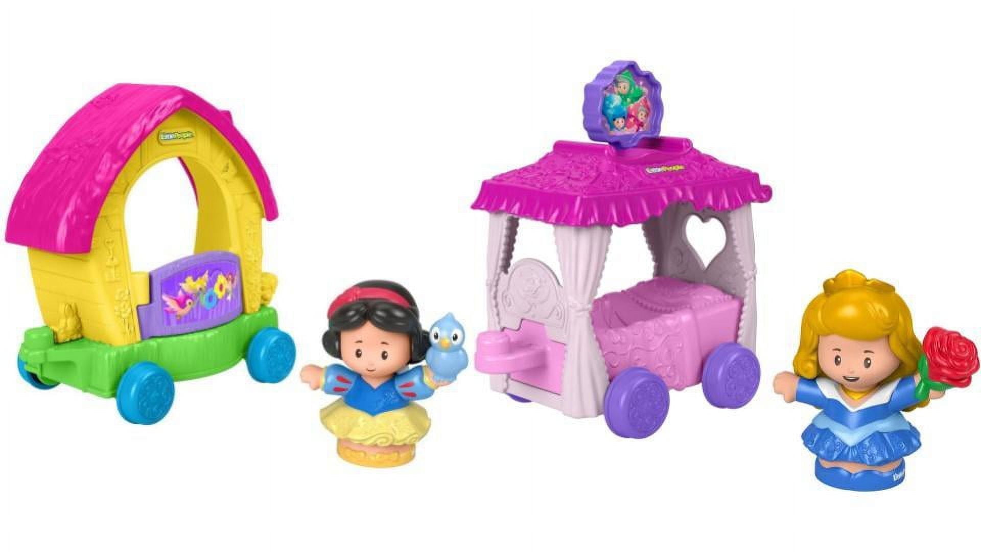 Fisher-Price Little People Disney Princess Parade Bundle of 2, Snow ...