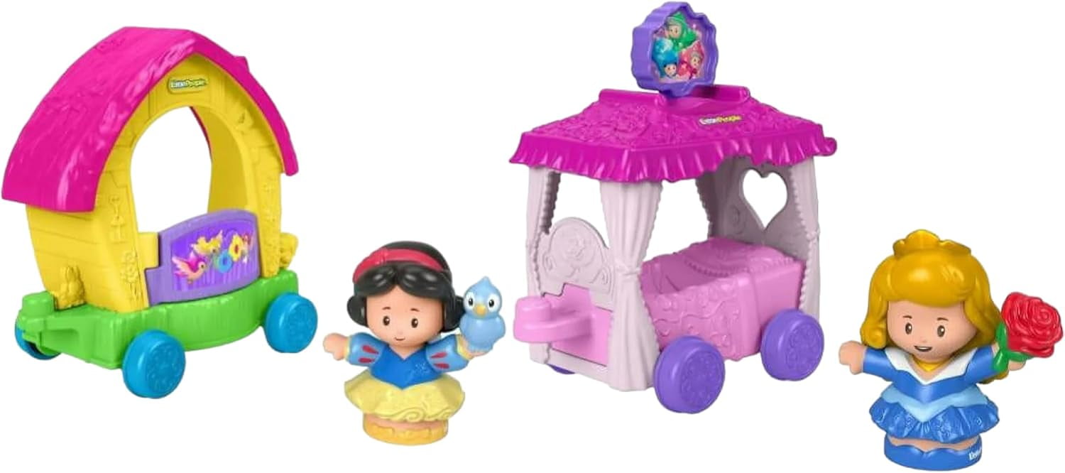 Fisher-Price Little People Disney Princess Parade Floats Bundle with ...