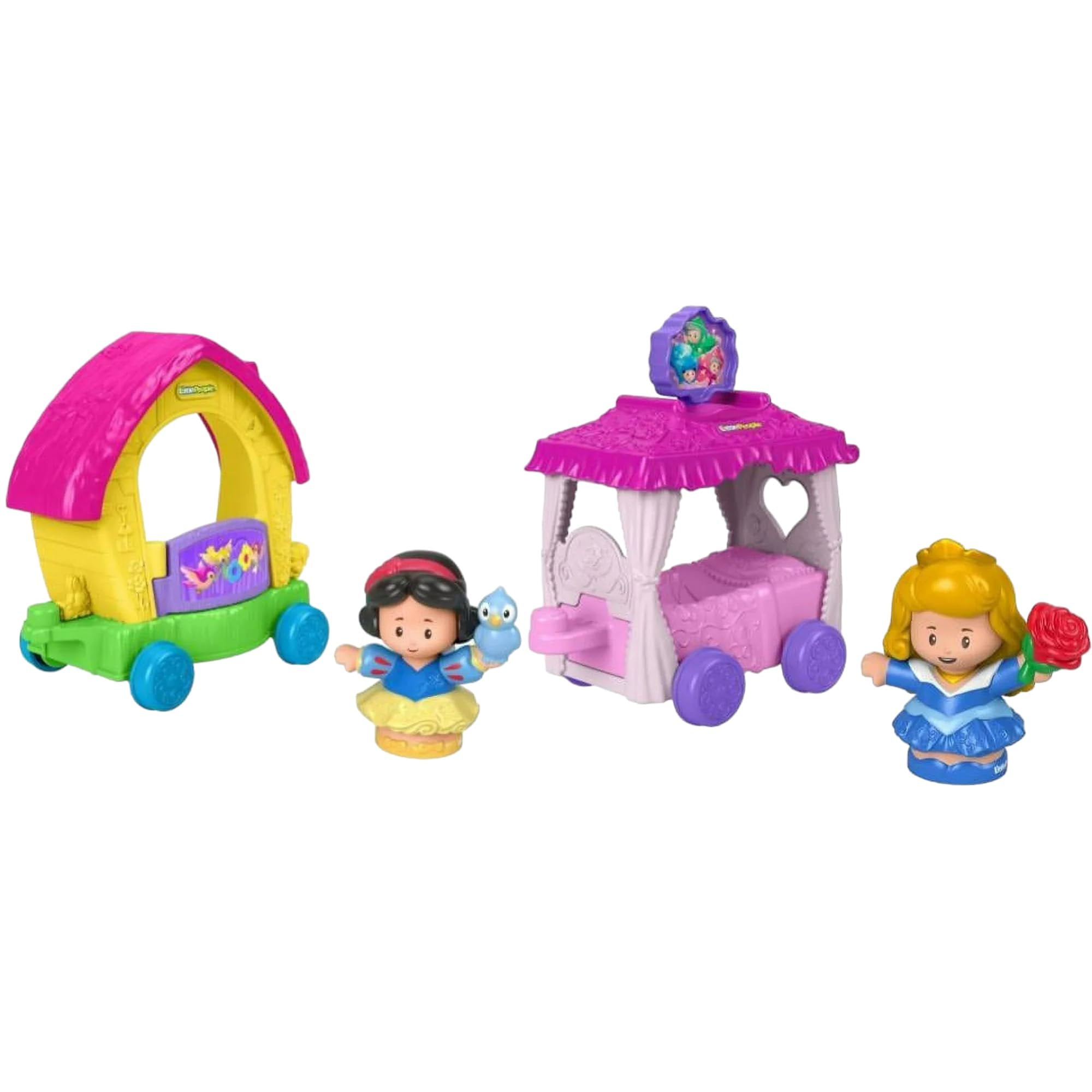 Fisher-Price Little People Disney Princess Parade Floats Bundle with ...