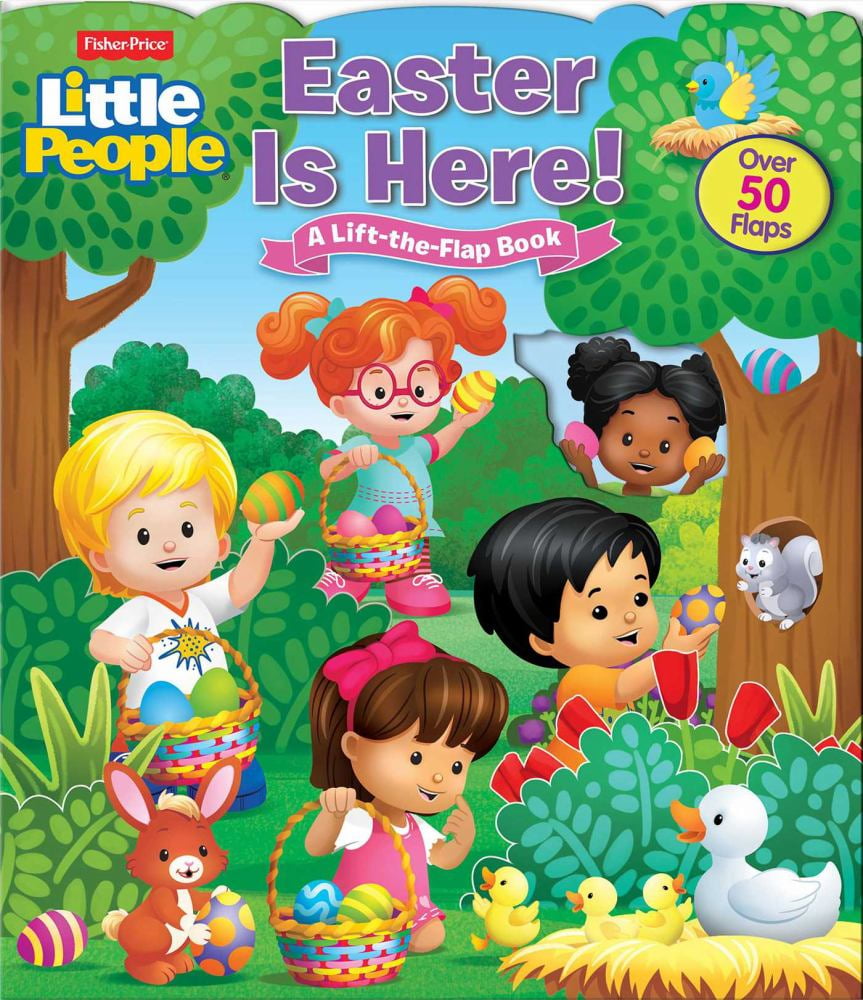 Fisher-Price Little People: Easter Is Here! (Board Book) - Walmart.com