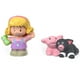 Fisher-Price Little People Emma & Piglets - Walmart.com
