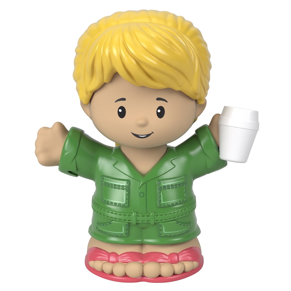 Fisher-Price Little-People Figure HCG95 Coffee Shop Customer Blonde ...