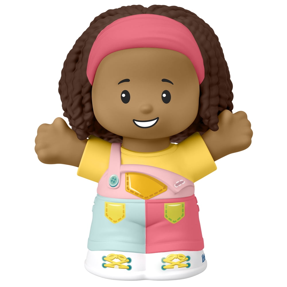 Fisher-Price Little-People Figure HJW71 Overalls Pink Headband NEW ...