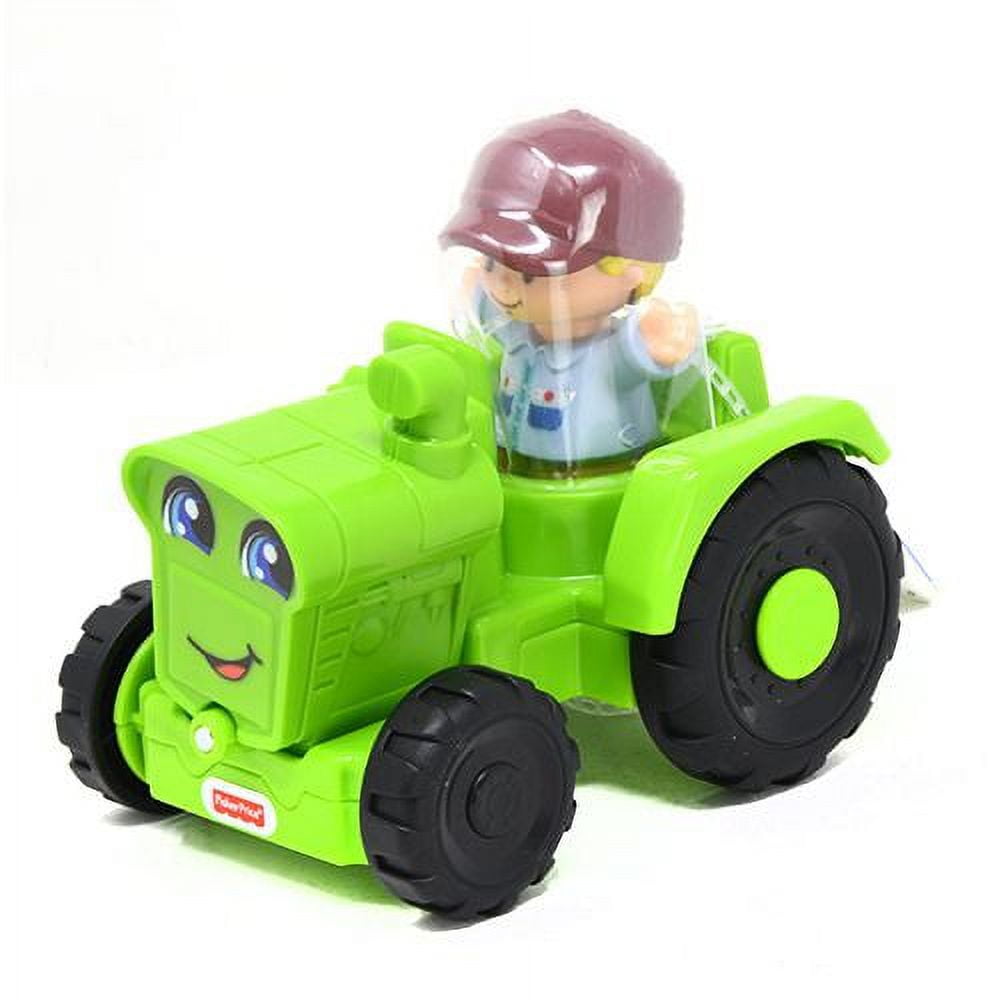 Fisher-Price Little People Helpful Harvester Tractor - Walmart.com