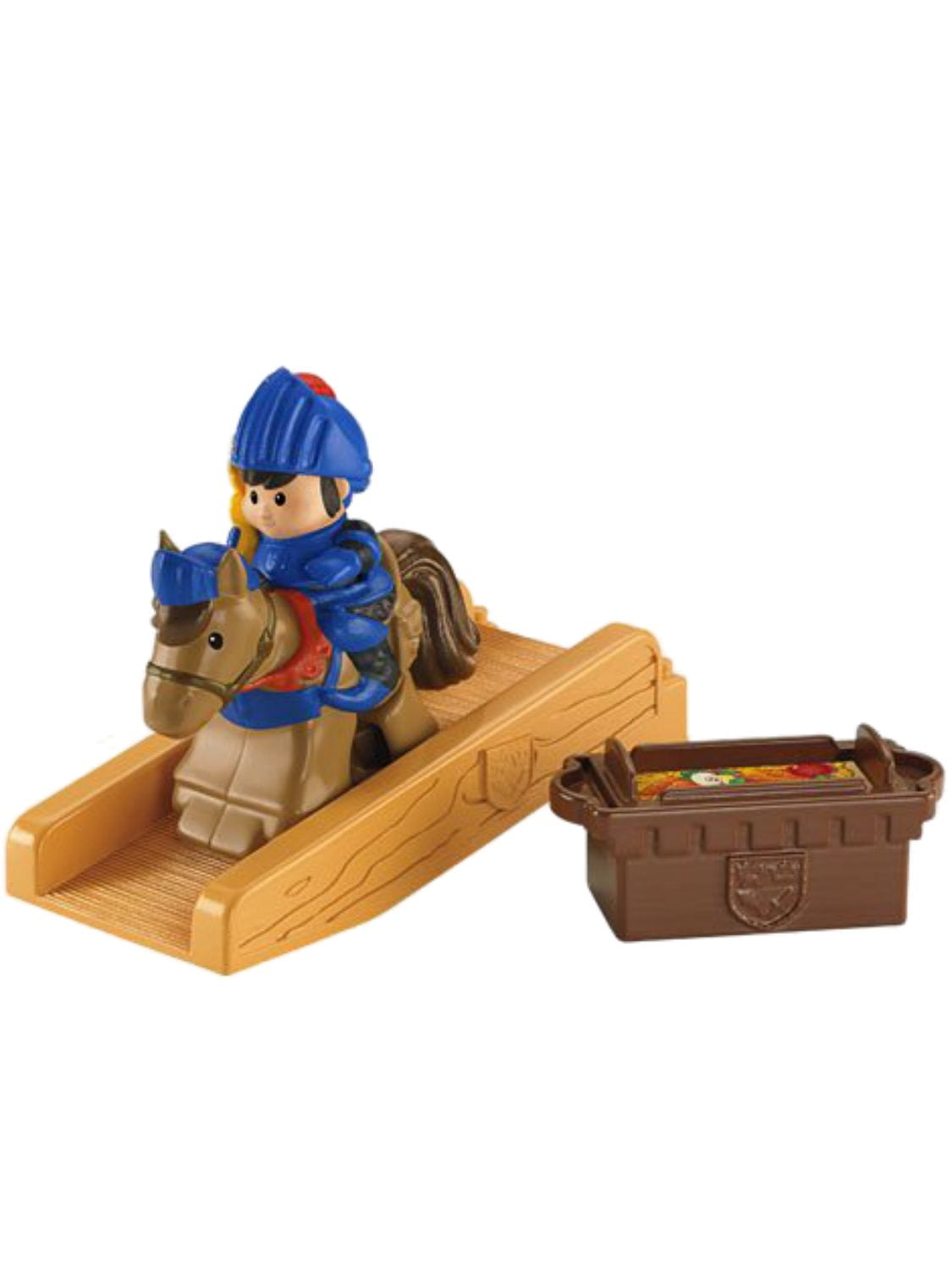 Fisher-Price Little People Klip Klop Mike & Galahad Play Set - Walmart.com
