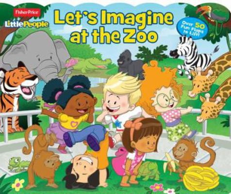 Pre-Owned Fisher Price Little People Let's Imagine at the Zoo: Over 50 ...