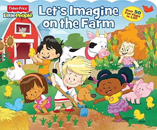 Pre-Owned Fisher-Price Little People: Let's Imagine on the Farm (Board ...