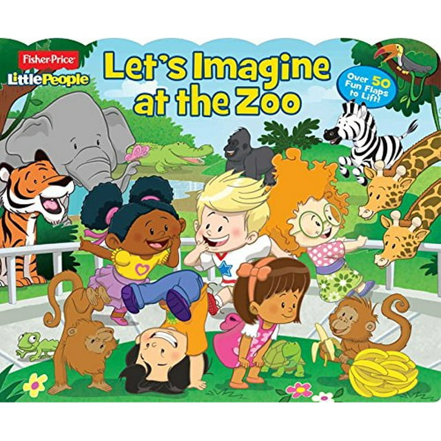 Pre-Owned Fisher-Price Little People: Lets Imagine at the Zoo 27 Lift ...