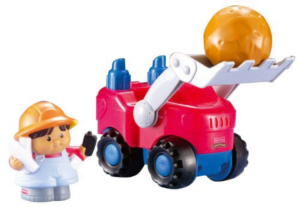 Fisher Price Little People Michael with Bulldozer - Walmart.com