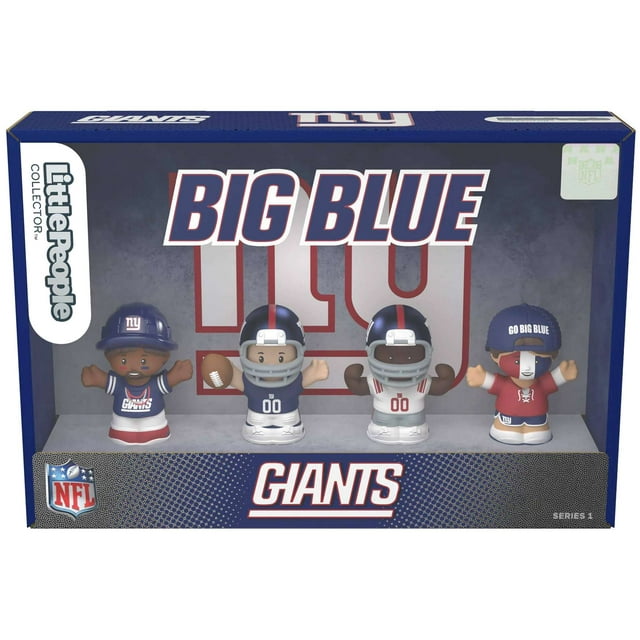 Fisher-Price Little People NFL Collector Giants Figure 4-Pack - Walmart.com