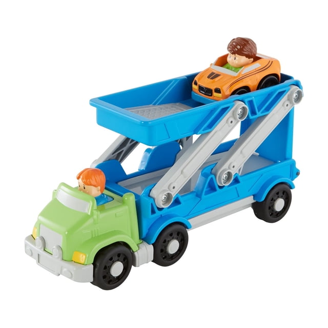 Fisher-Price Little People Ramp N Go Carrier Car Play Vehicle - Walmart ...