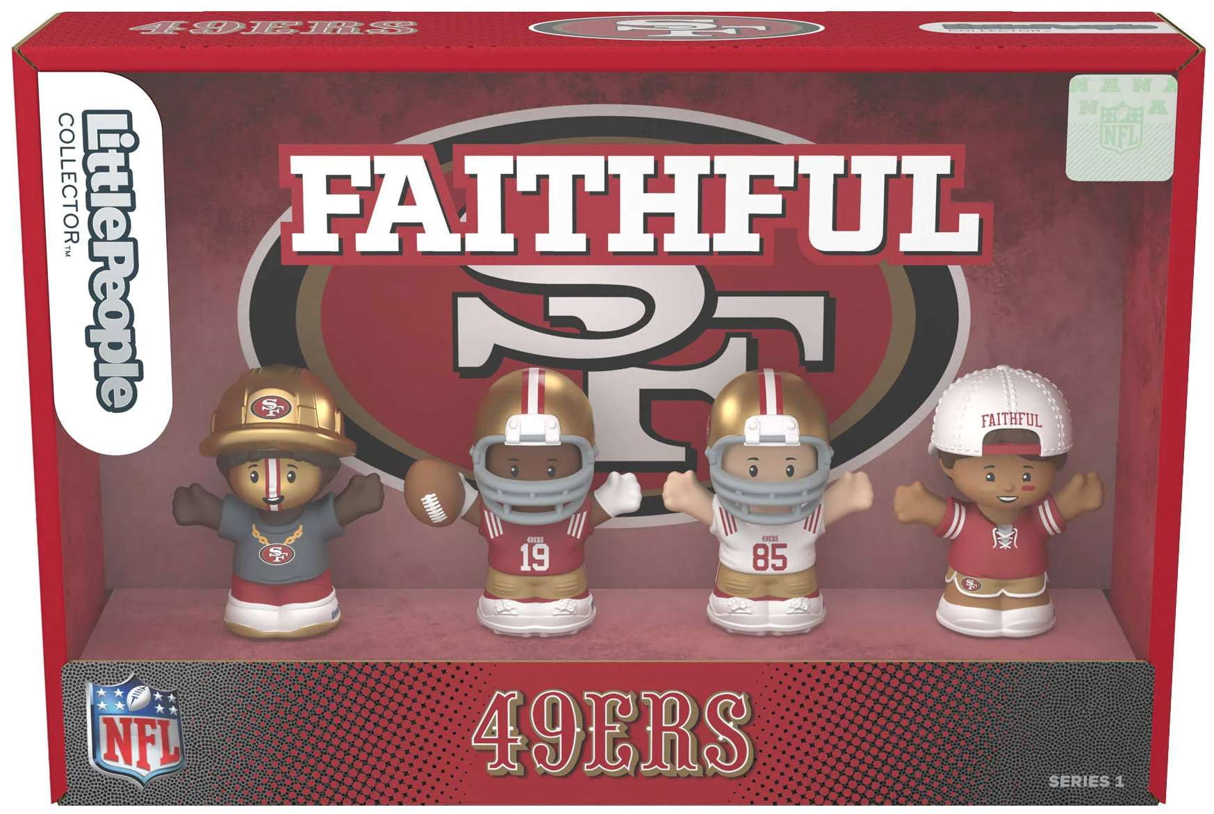 Fisher-Price Little People San Francisco 49ers NFL Little People ...