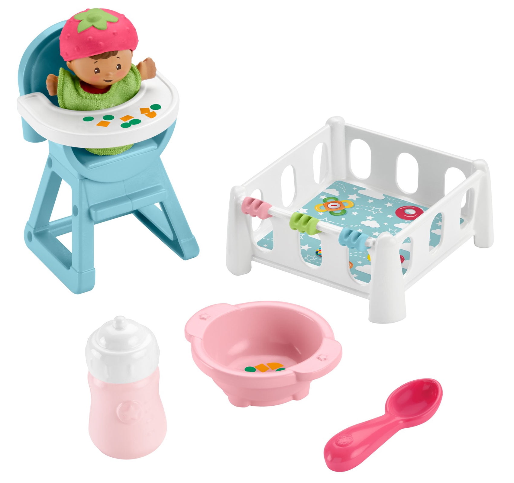 Fisher-Price Little People Snack and Snooze Playset - Walmart.com