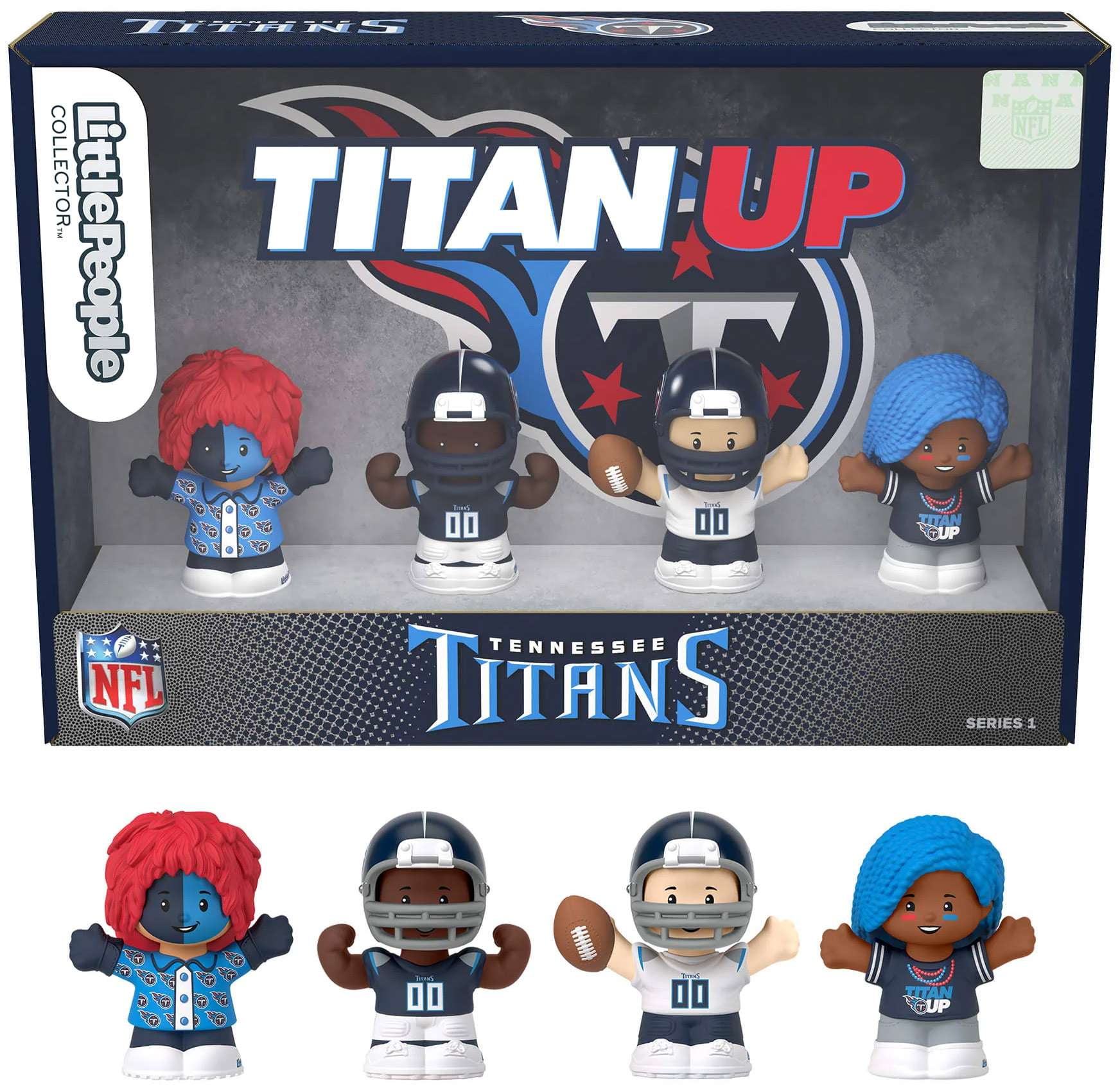Tennessee Titans 4-Piece NFL Little People Collector Set - Walmart.com