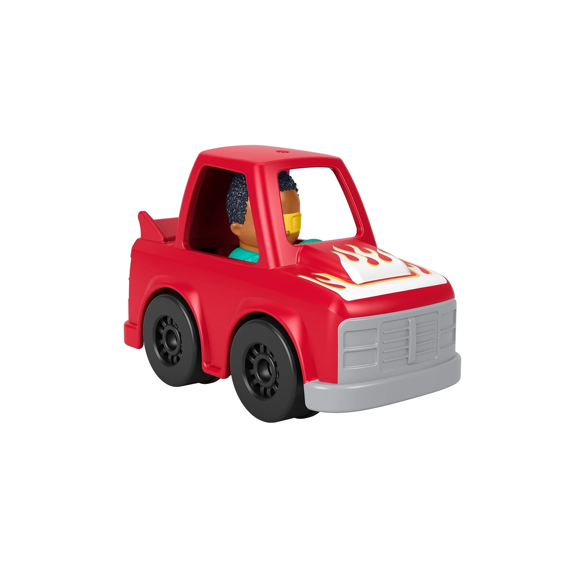 Fisher-Price Little People Wheelies Race Car - GWD23 - Red Flames ...