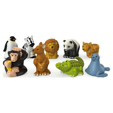 Fisher-Price Little People Farm Animal Friends Toy Set: Caring Cow ...