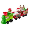 Fisher-Price Musical Christmas Train Refresh Little People Figures - 2 ...