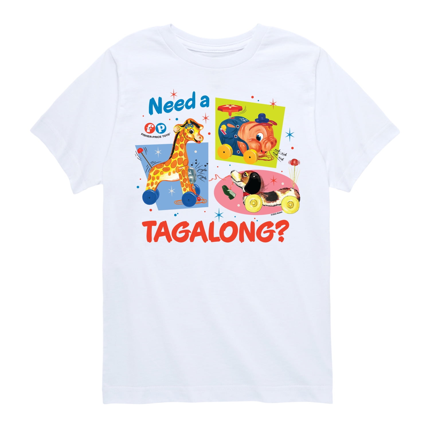Fisher Price - Need A Tagalong - Youth Short Sleeve T-shirt - Walmart.com