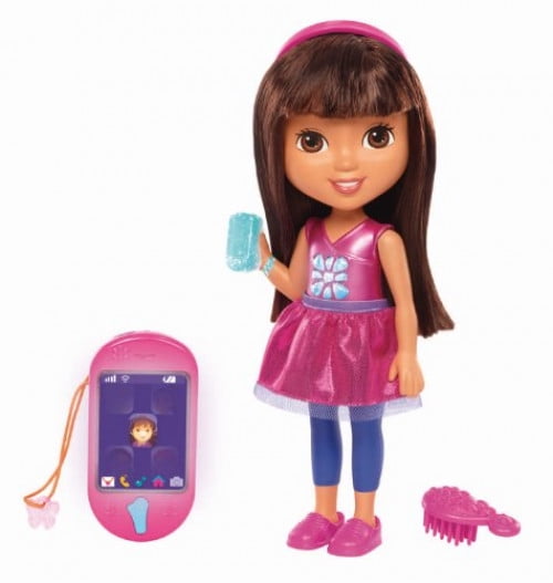 Fisher-Price Nickelodeon Dora & Friends Talking Dora & Smartphone ...