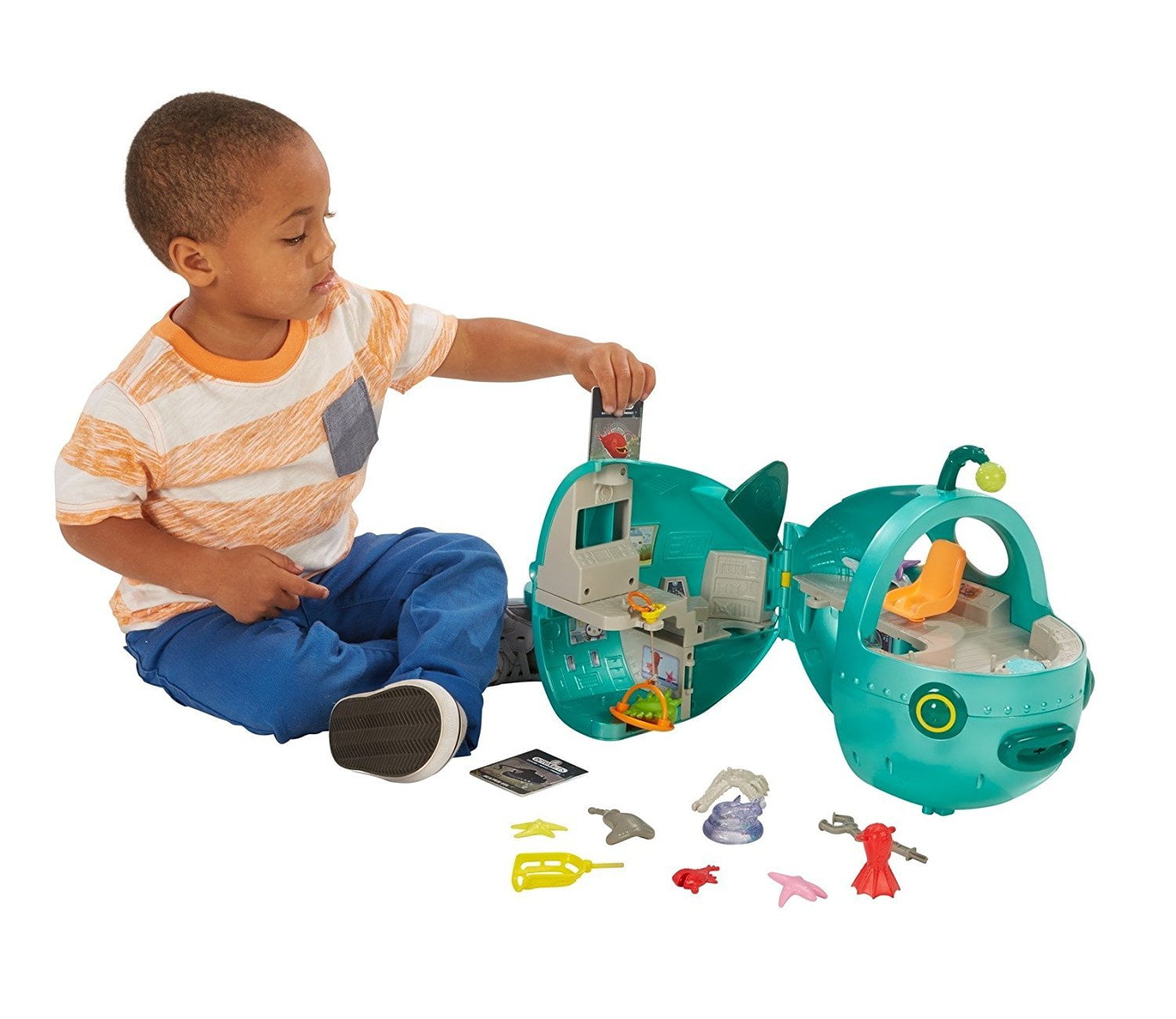 Fisher-Price Octonauts Gup-A Deluxe Toy Set Playset - Walmart.com