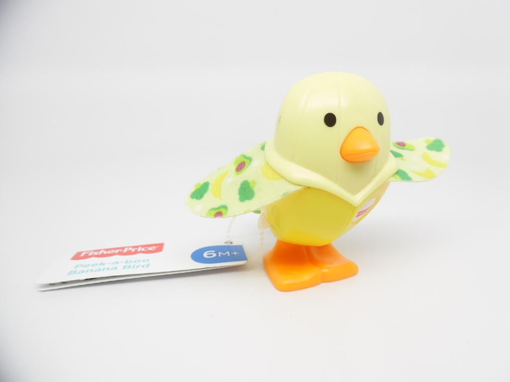 Fisher-Price Peek-a-boo Banana Bird Mini Toy Ages 6m+ - Walmart.com