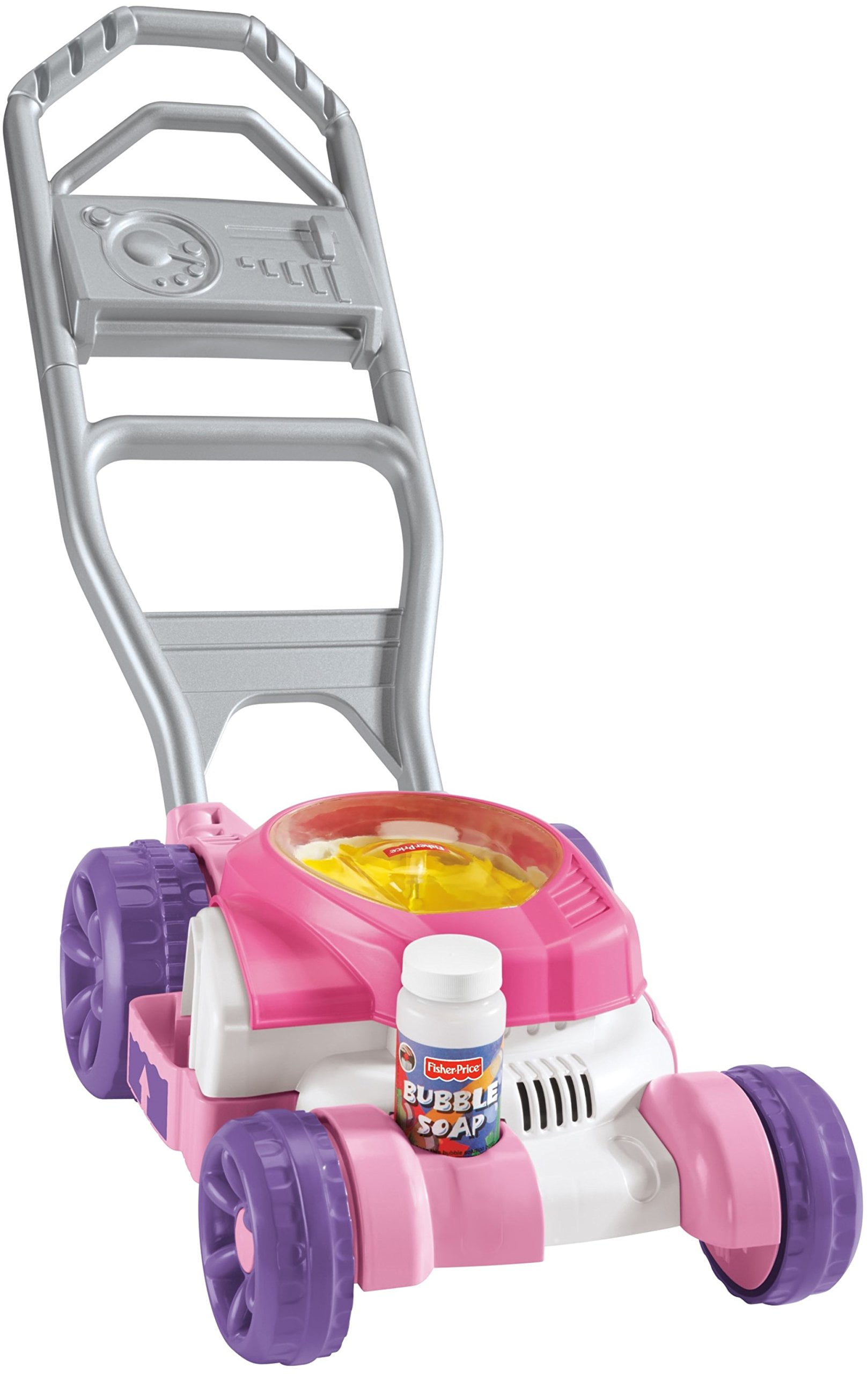 Fisher Price Pink Bubble Mower L5198 - Walmart.com