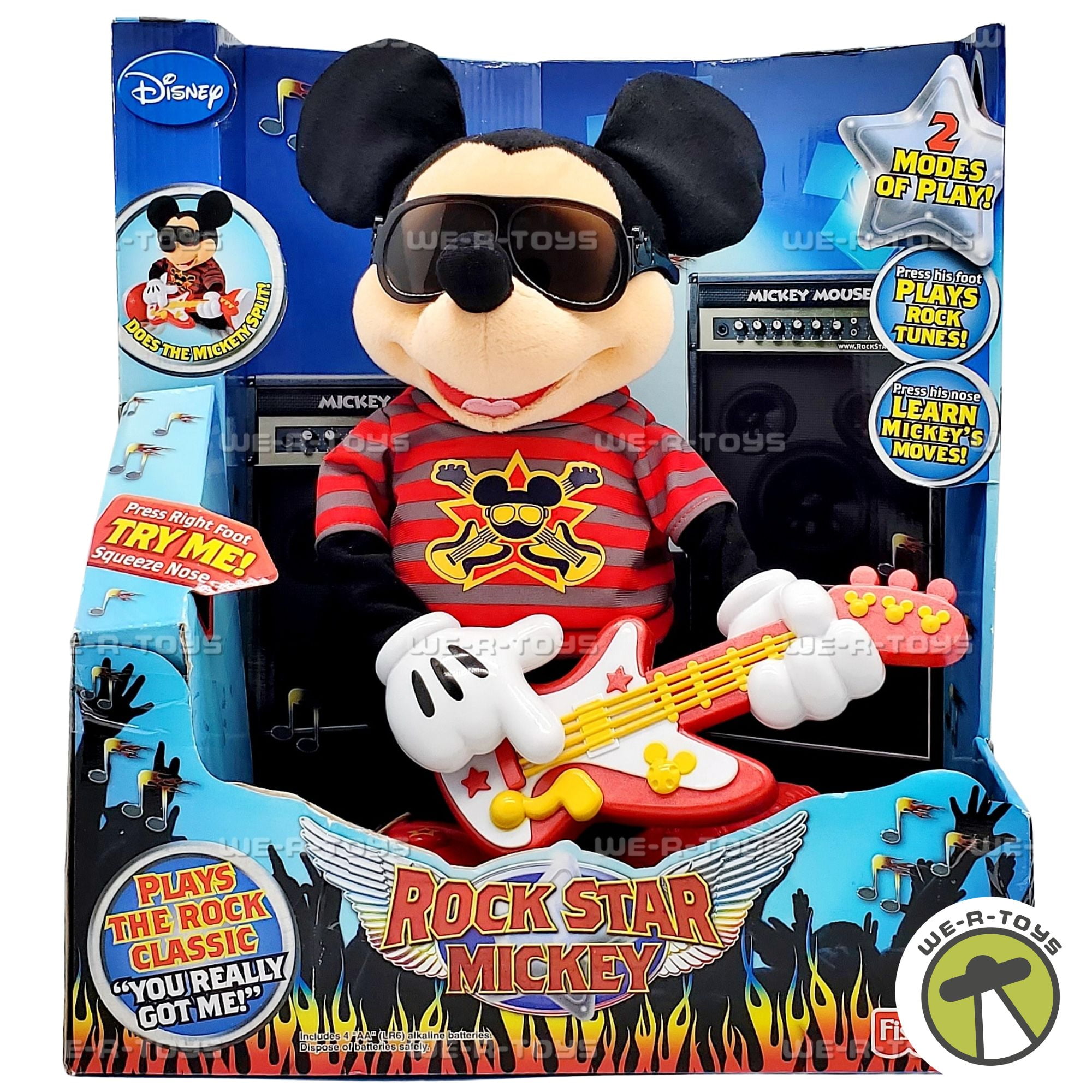 Fisher-Price Rock Star Mickey - Musical Disney Toy for Kids - Walmart.com