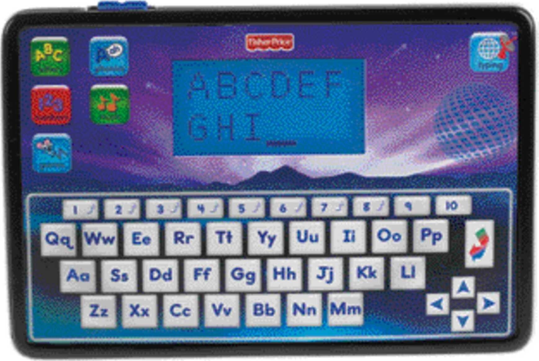 Fisher-Price Smart Tablet Preschool Electronic Learning Toy with Lights ...