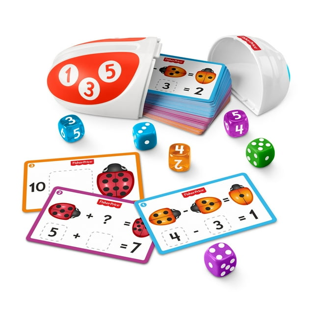 Fisher-Price Think & Learn Roll & Count Math Bug Preschool Game ...