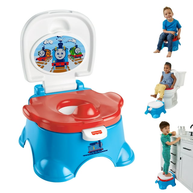 Fisher-Price Thomas & Friends 3-in-1 Toddler Potty Training Toilet and ...