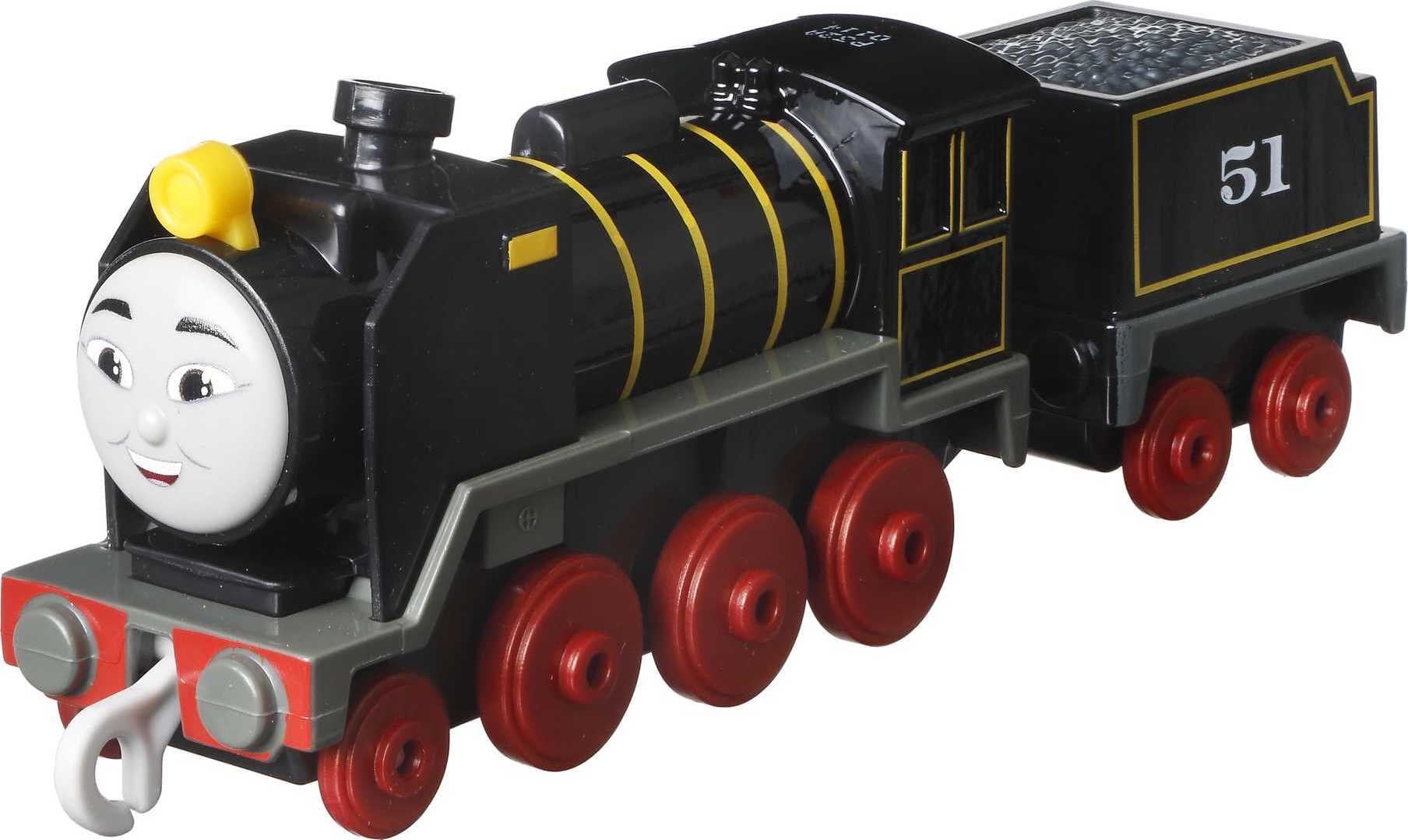 Fisher-Price Thomas & Friends Hiro Push-Along Train Engine for Railroad ...