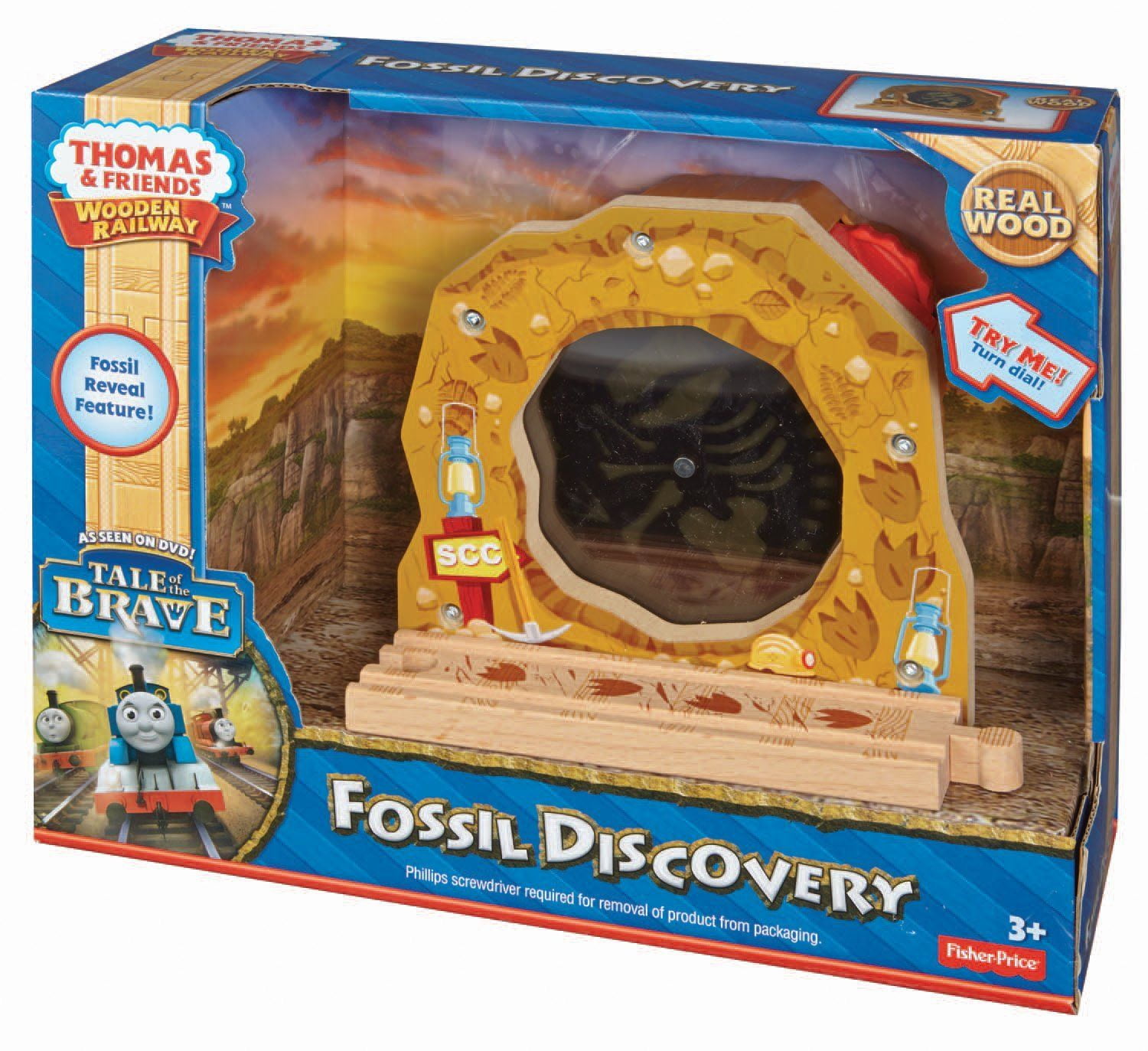Fisher-Price Thomas the Train Wooden Railway Fossil Discovery - Walmart.com