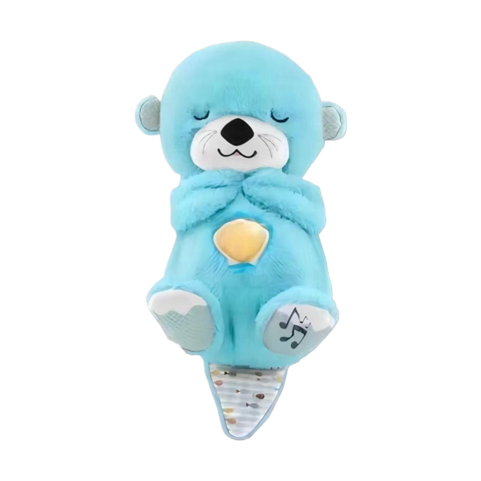 Fisher-Price Toy Soothe 'n Snuggle Otter, Portable Plush Sound Machine ...