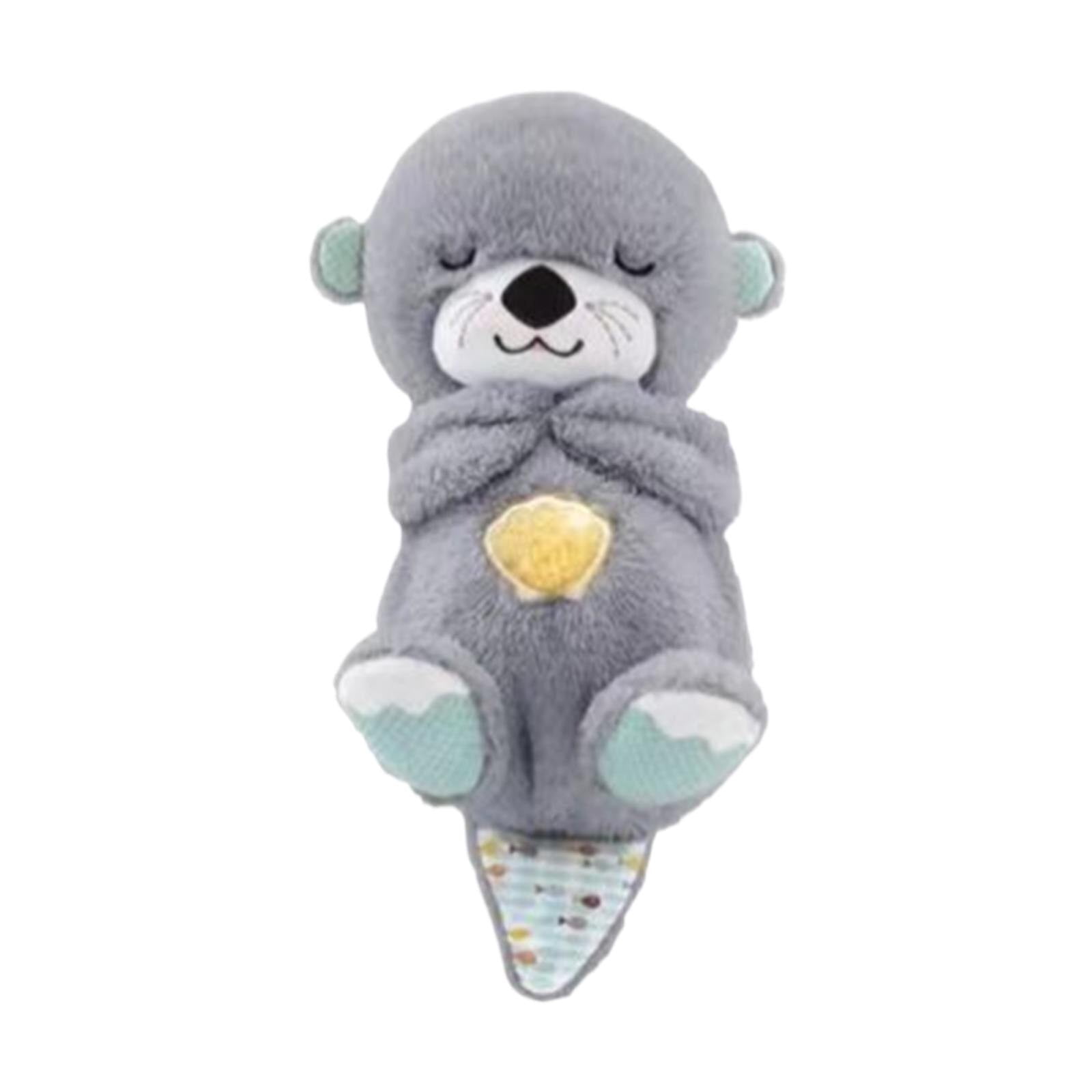Fisher-Price Toy Soothe 'n Snuggle Otter, Portable Plush Sound Machine ...