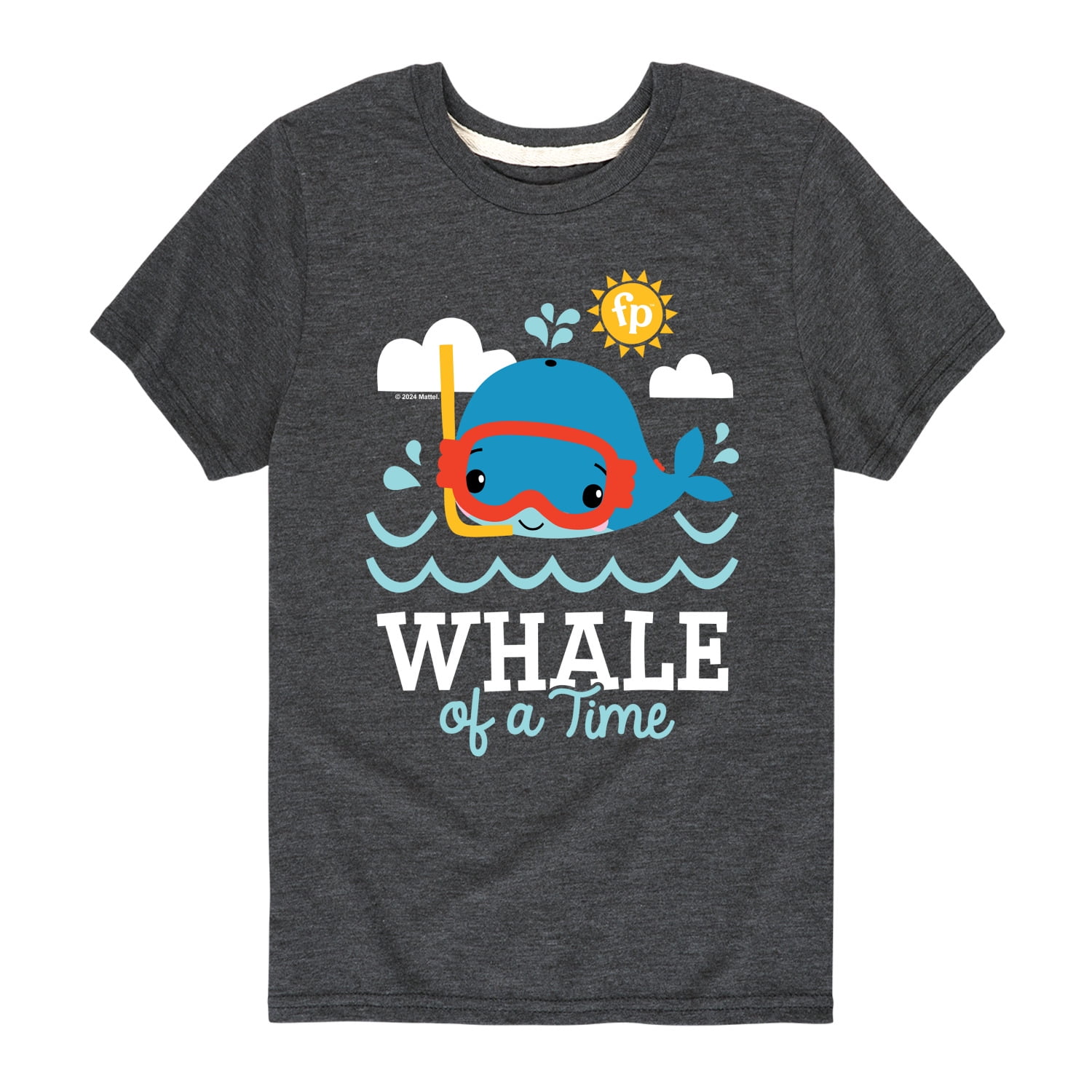 Fisher Price - Whale Of A Time - Youth Short Sleeve T-shirt - Walmart.com