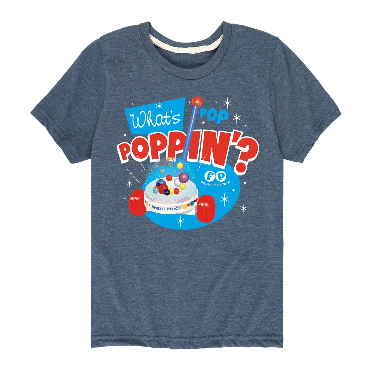 Fisher Price - Whats Poppin - Youth Short Sleeve T-shirt - Walmart.com