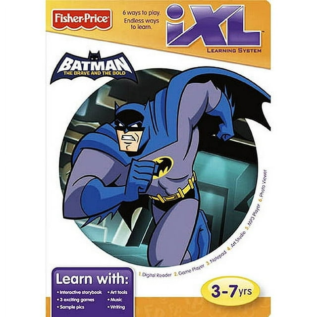 Fisher-Price iXL Learning System Software Batman: The Brave and The ...