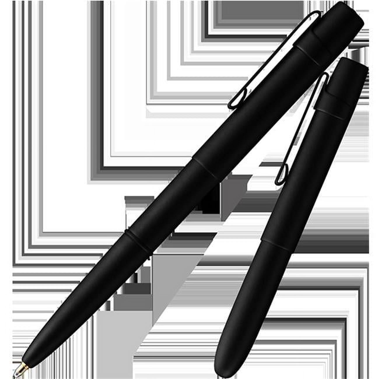 Fisher Space Bullet Style Space Pen with Flat Top Cap, Matte Black ...