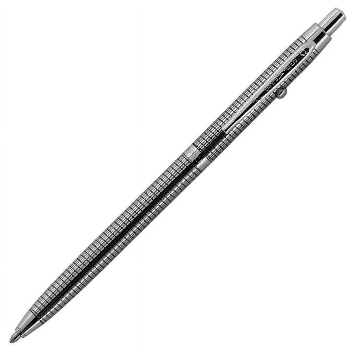 Free Shipping! Fisher Space Pen Black Grid Design Shuttle Space Pen ...